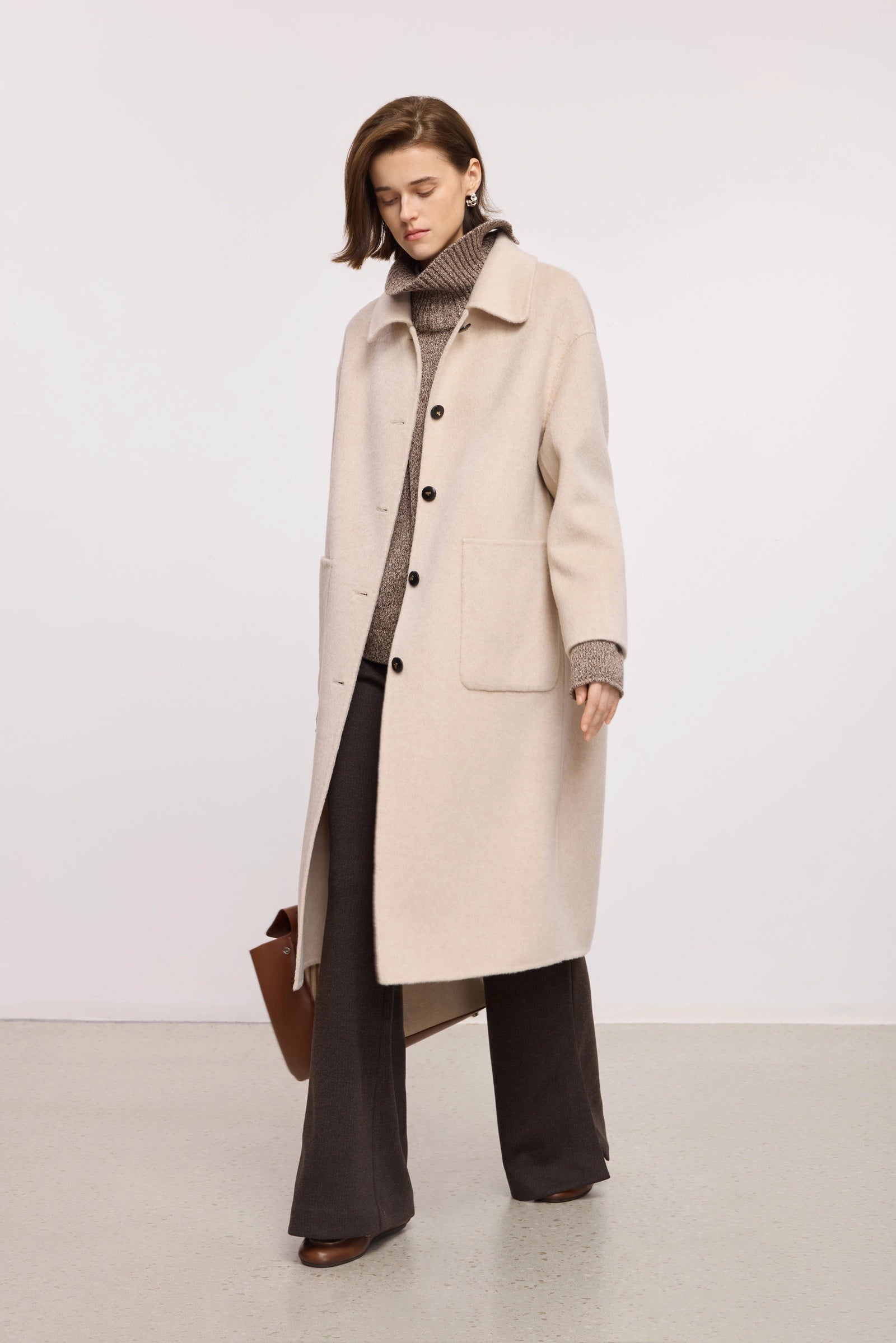 LILY 100% Wool Relaxed Coat – LILY Official Store