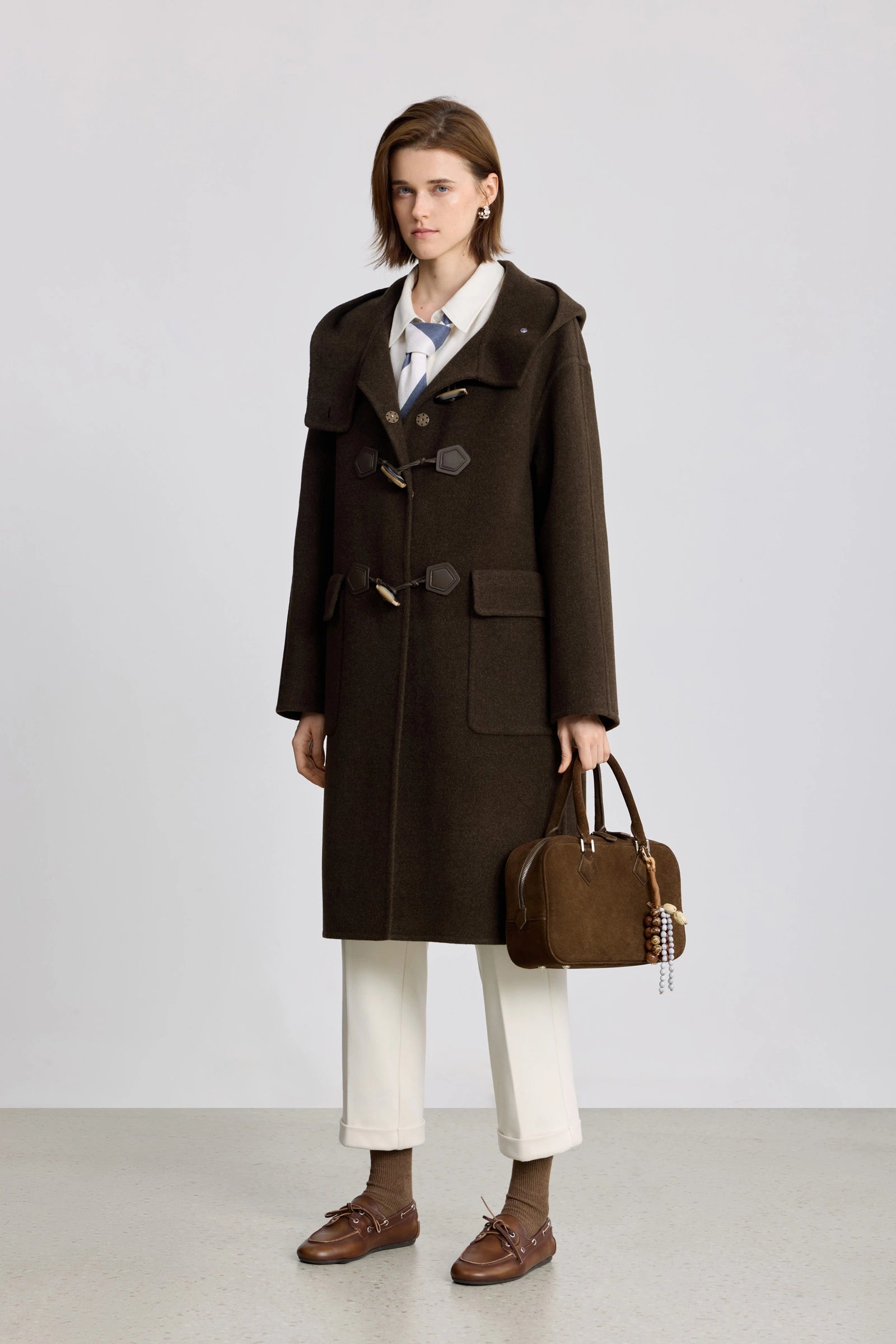 LILY 100% Wool Toggle Coat – LILY Official Store