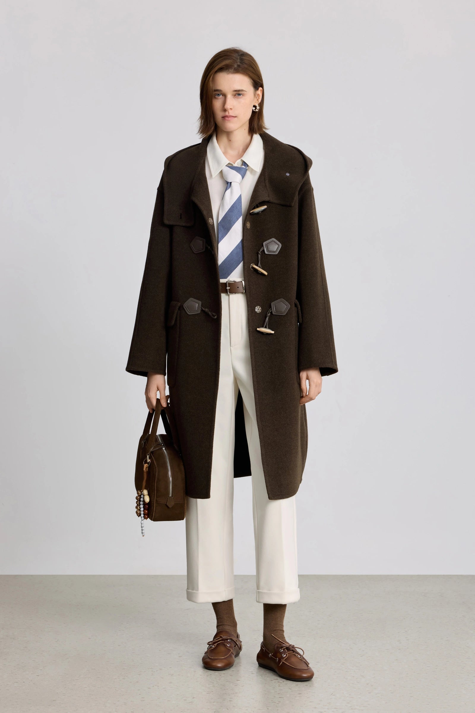 LILY 100% Wool Toggle Coat – LILY Official Store