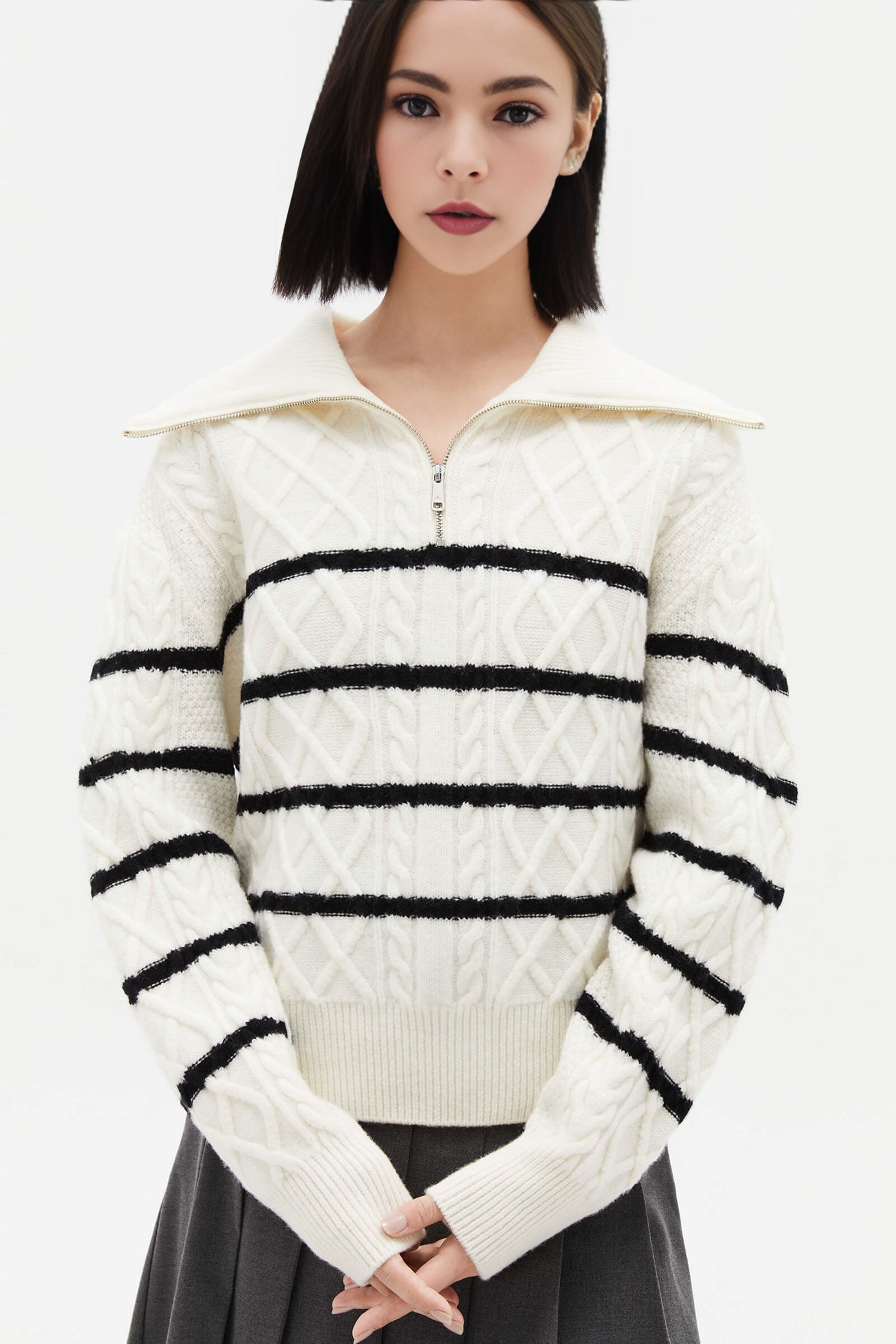 LILY Beautiful Merino Wool Knit Sweater – LILY Official Store